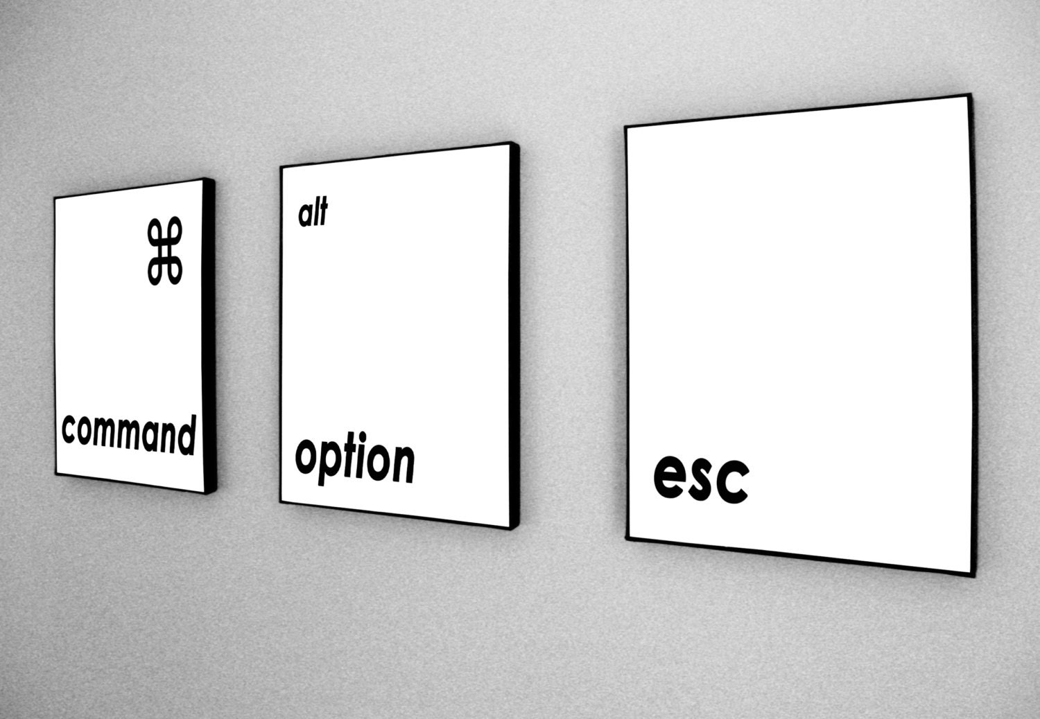Command Option Esc Printable 3pcs Set Instant
