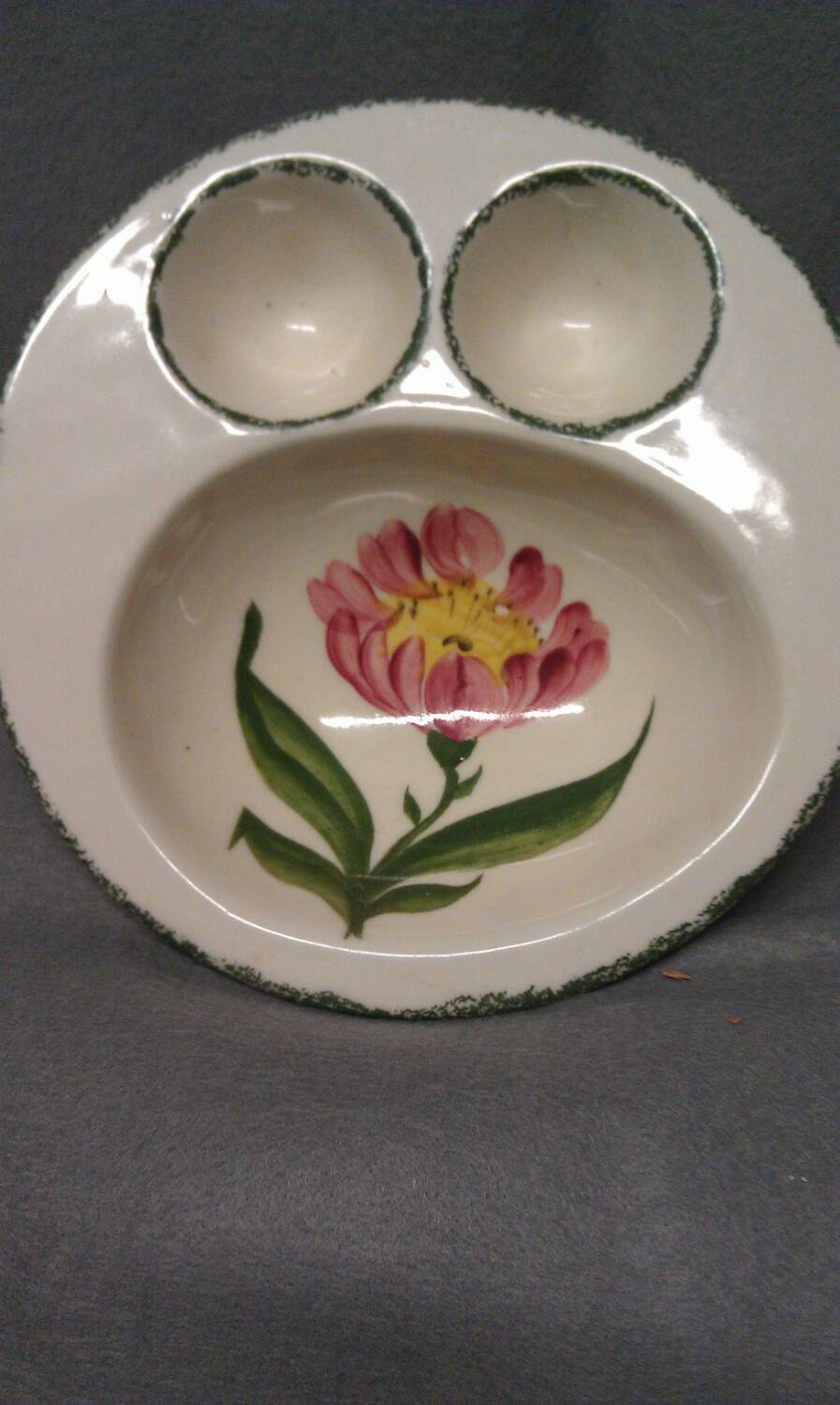 Vintage Cardinal China Egg Cup Dish with Flower Design – Haute Juice