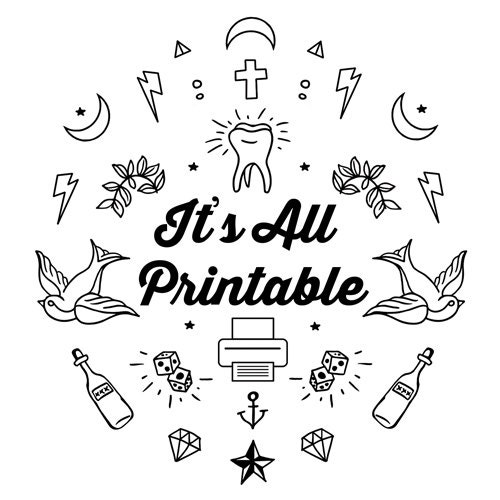 It's All Printable by ItsAllPrintable on Etsy