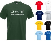 Unique math t shirt related items | Etsy