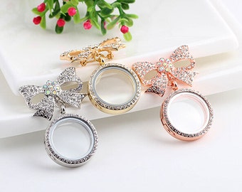 20mm Round Floating Glass Locket Floating Locket by loverdiy