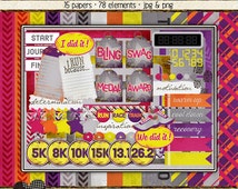 Popular items for scrapbook kit digital on Etsy