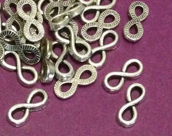 Items similar to Sterling Silver Infinity Necklace ... Organic Free ...