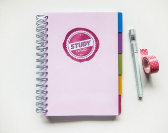 Subject notebook | Etsy