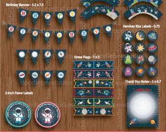 Space party decor | Etsy