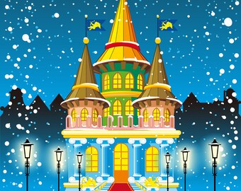 Castle backdrop | Etsy