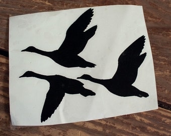 Geese decal | Etsy