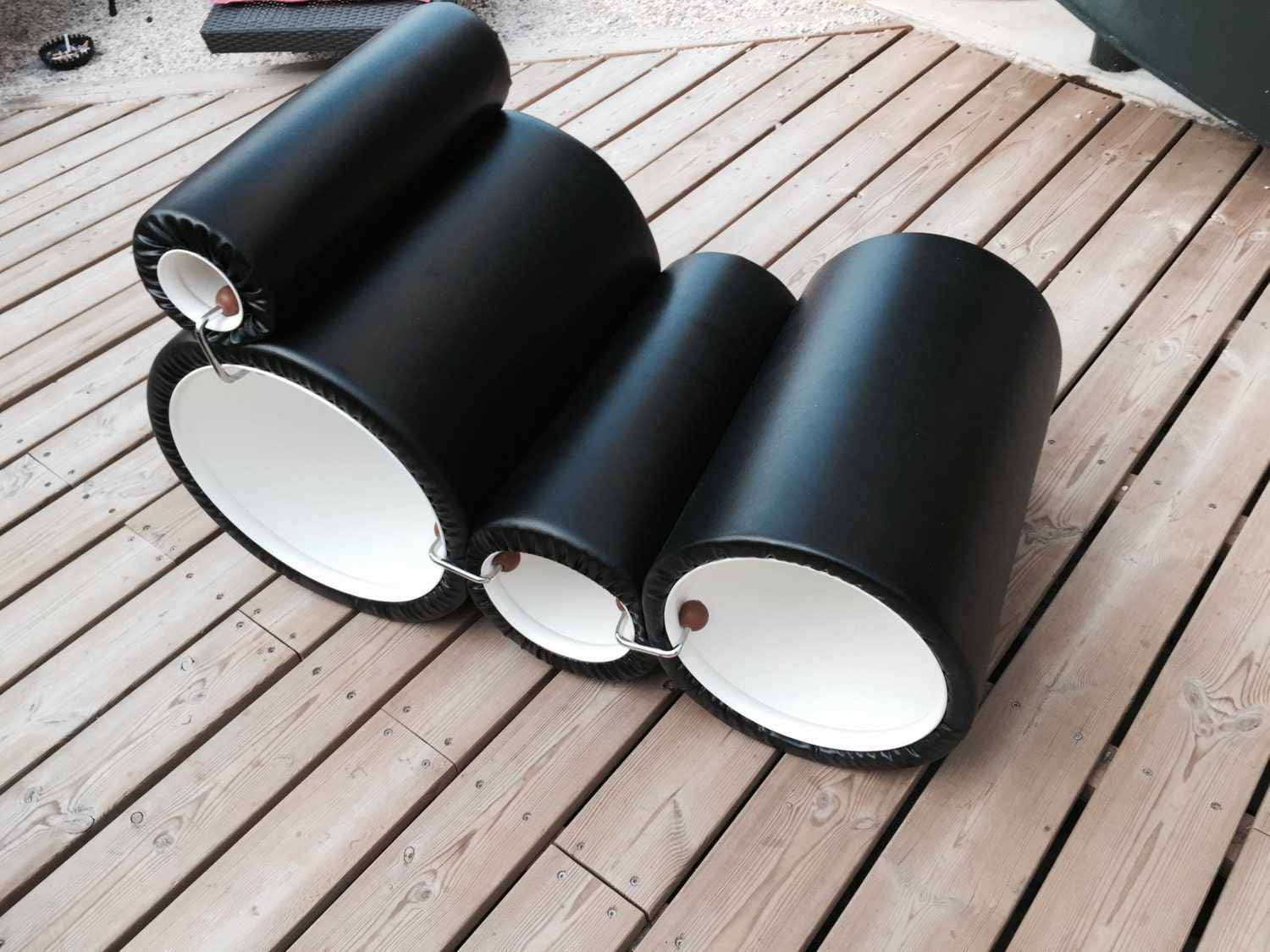 Tube chair de Joe Colombo Flexform 1960 – Haute Juice