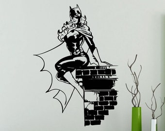 Batgirl decal | Etsy