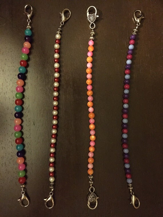 Beaded Trach Tie by Nicholescraftcorner on Etsy