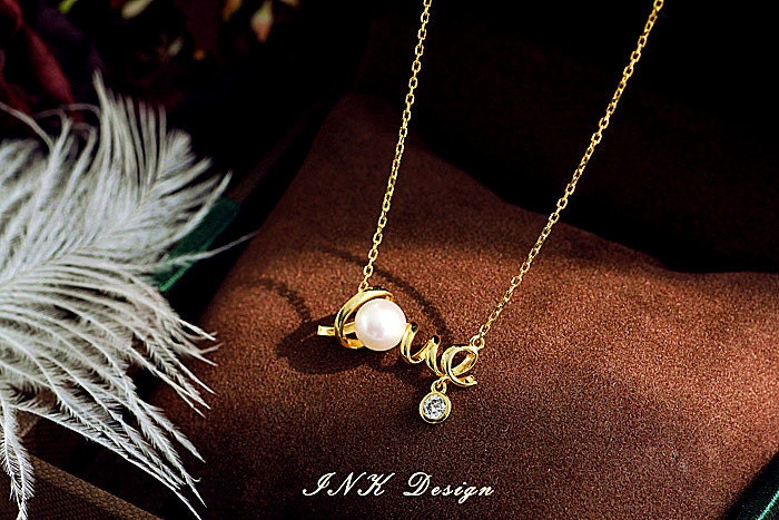 Love Letter pearl necklace – Haute Juice