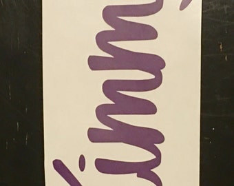 Vertical decals | Etsy