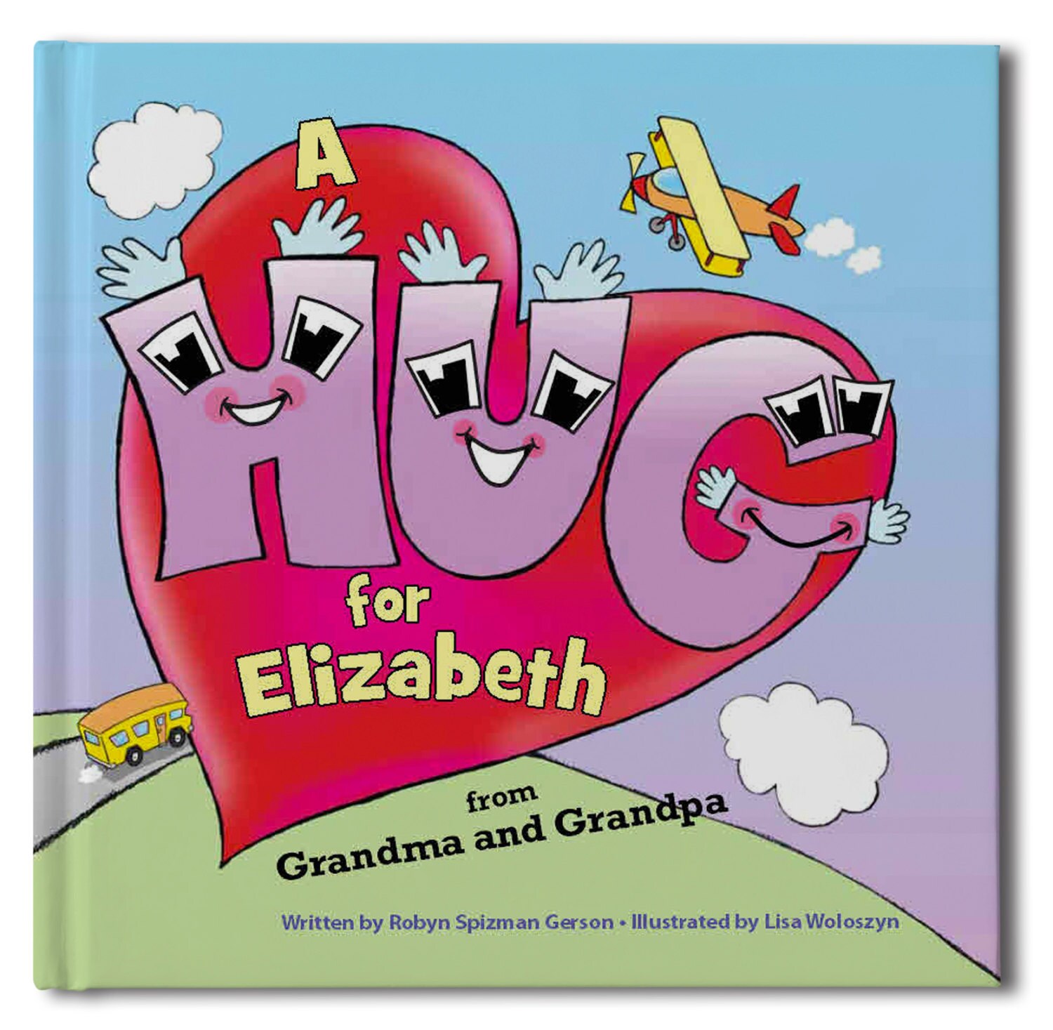 A Hug For You book Personalized children's book