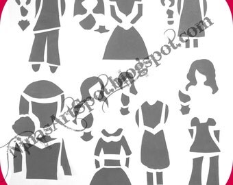 Body art stencil | Etsy