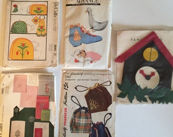 Items similar to Vintage Craft Crochet Lot of 8 on Etsy