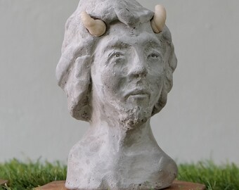 Satyr sculpture | Etsy