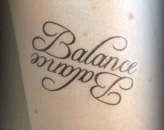 Affirmation tattoo | Etsy