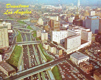 Los angeles postcard | Etsy