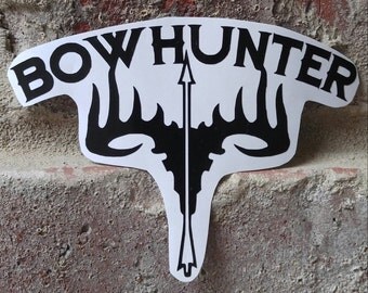 Unique bow hunting decal related items | Etsy