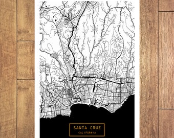 Santa cruz art | Etsy
