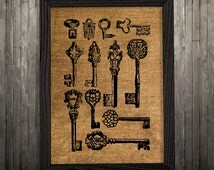 Popular items for old keys on Etsy