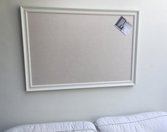 Linen pin board | Etsy