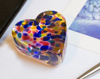 Heart paperweight | Etsy