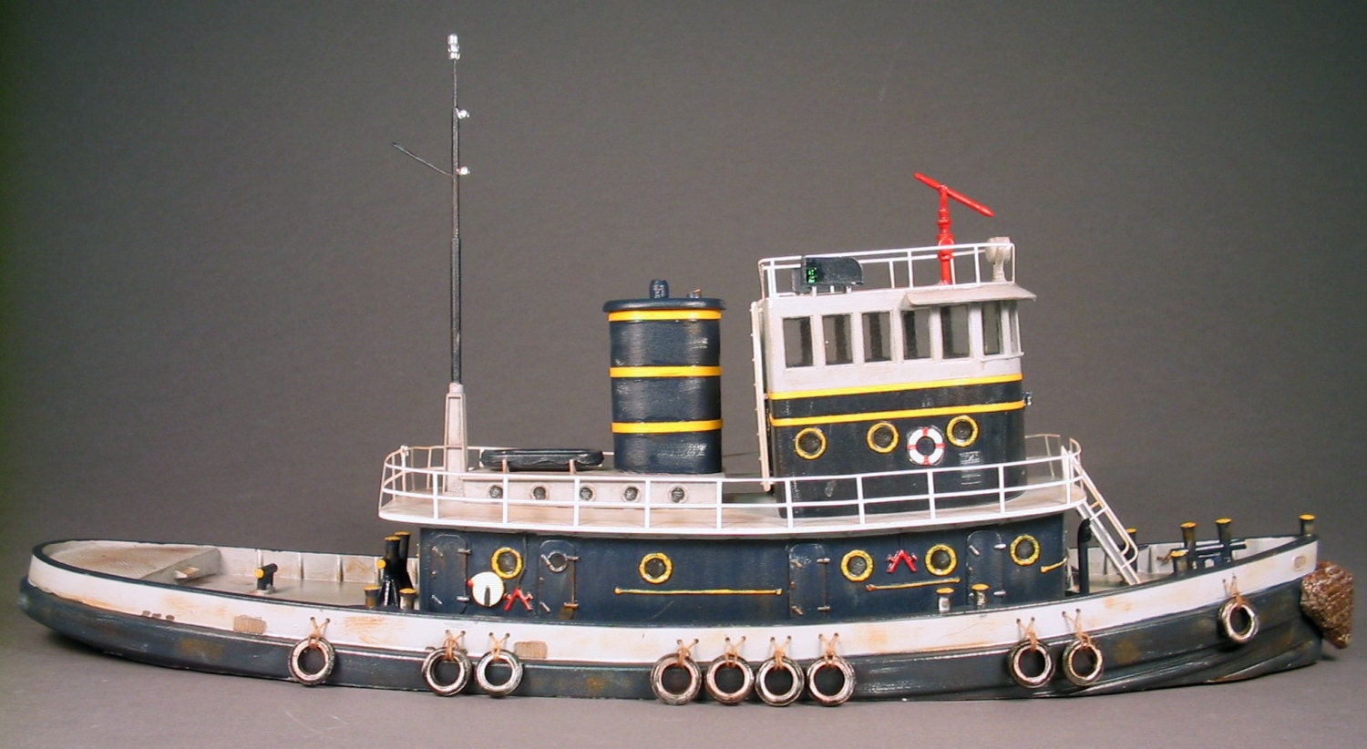 HO 1:87 scale 92' Diesel Railroad Tug Kit by frenchmanriver