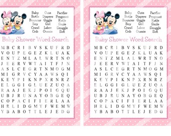 Minnie mouse word | Etsy