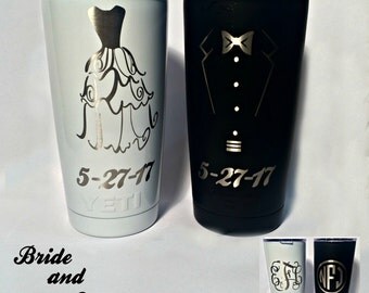 Bride groom yeti | Etsy