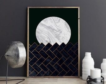 Art deco poster | Etsy