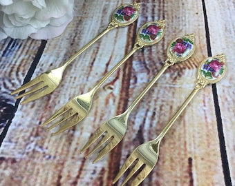 Gold plated tea set | Etsy