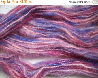 JULY SALE Hand painted pure wool yarn 50g greens by SpinningStreak
