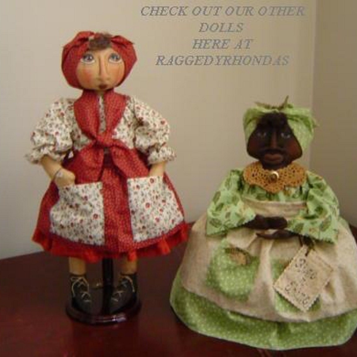 Primitive Dolls Patterns & Natural Soap Raggedy by RaggedyRhondas