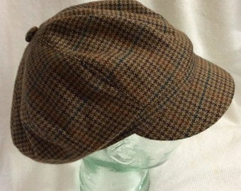 Mens newsboy hat | Etsy