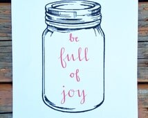 Unique jar of joy related items | Etsy