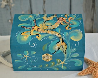 Mermaid box | Etsy