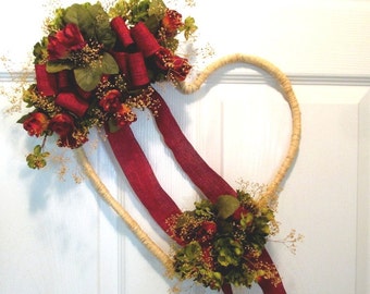 Red rose decor | Etsy