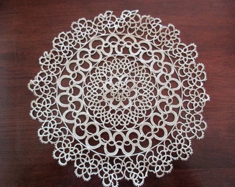 Tatted doily | Etsy