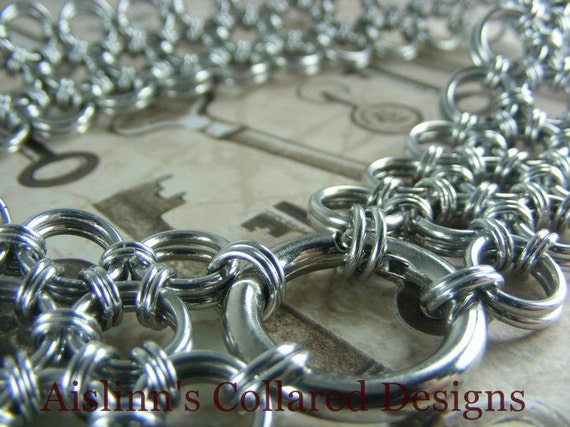 Japanese BDSM Gorean Slave Collar Choker by aislinnscollared