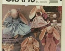 Popular items for bunny sewing pattern on Etsy