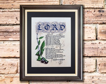 Pennsic War Map in Medieval Style Open Edition by ArteOfTheBooke