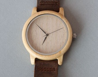 Custom Engraved Personalized Mens Wrist Watch by emmalocketshop