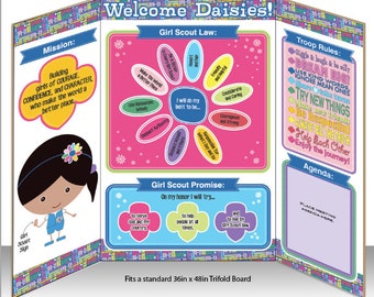 Daisy Girl Scout Activity All About Me Printable Instant