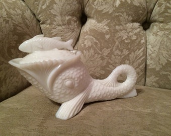 Fenton glass fish | Etsy