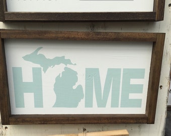Michigan decor | Etsy