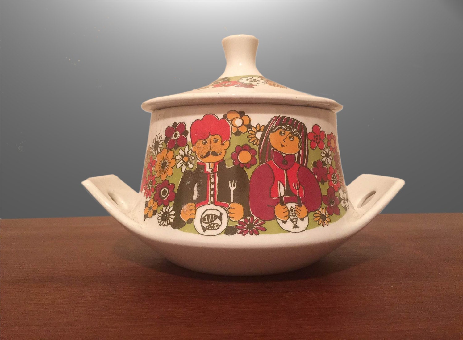 Turi Design Soup Tureen Folklore Norway – Danish Modern Vintage Mid ...