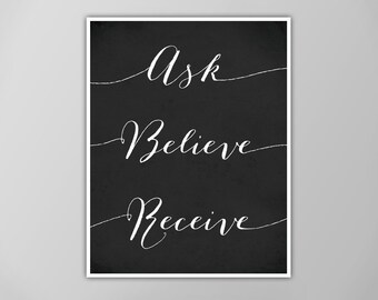 Ask and receive | Etsy