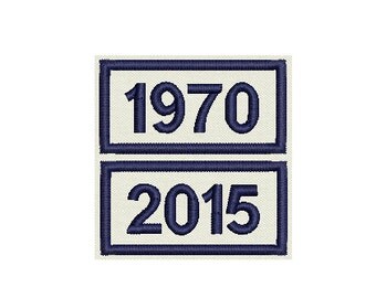 Custom Embroidered patch with your initial by Embroiderybranche