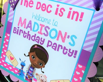 Doc mcstuffins sign | Etsy